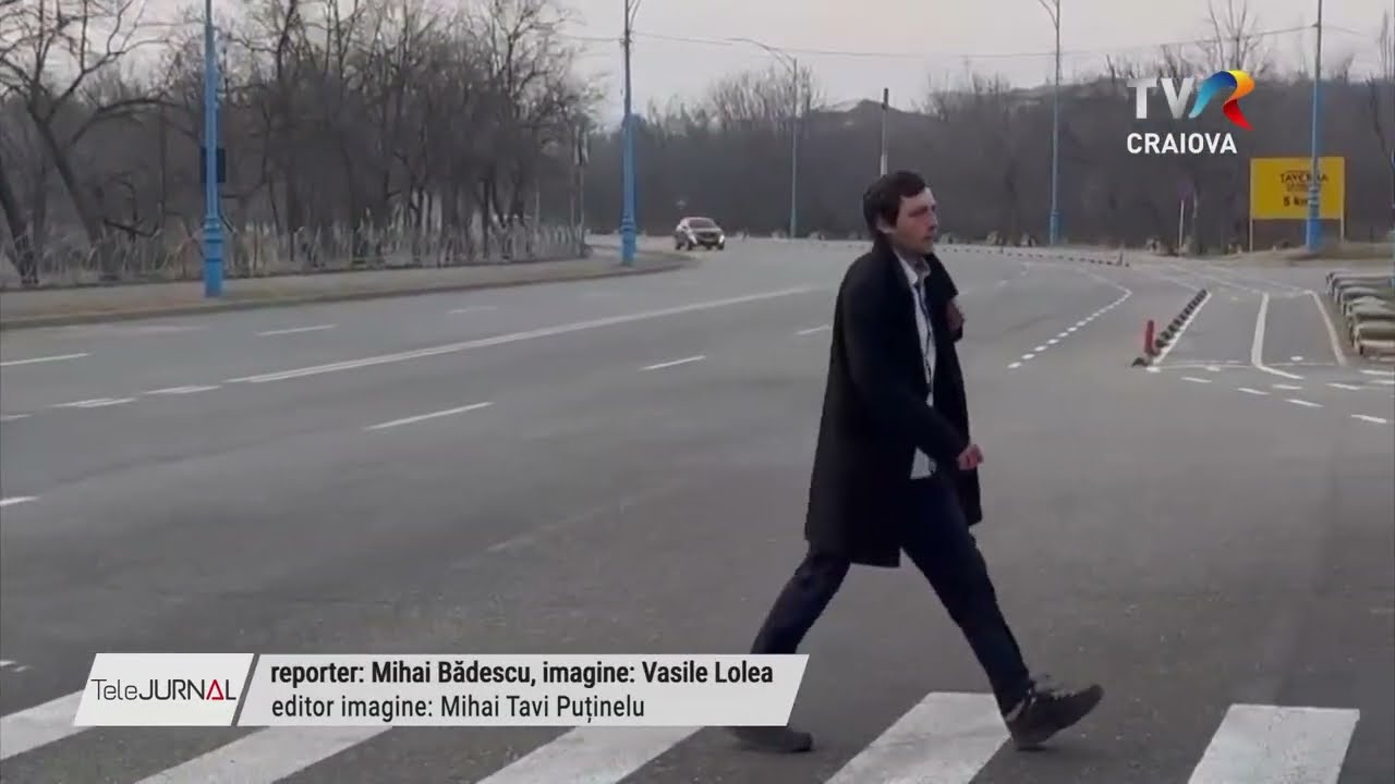 PIETON LOVIT PE MARCAJUL PIETONAL - Stiri - TVR Craiova