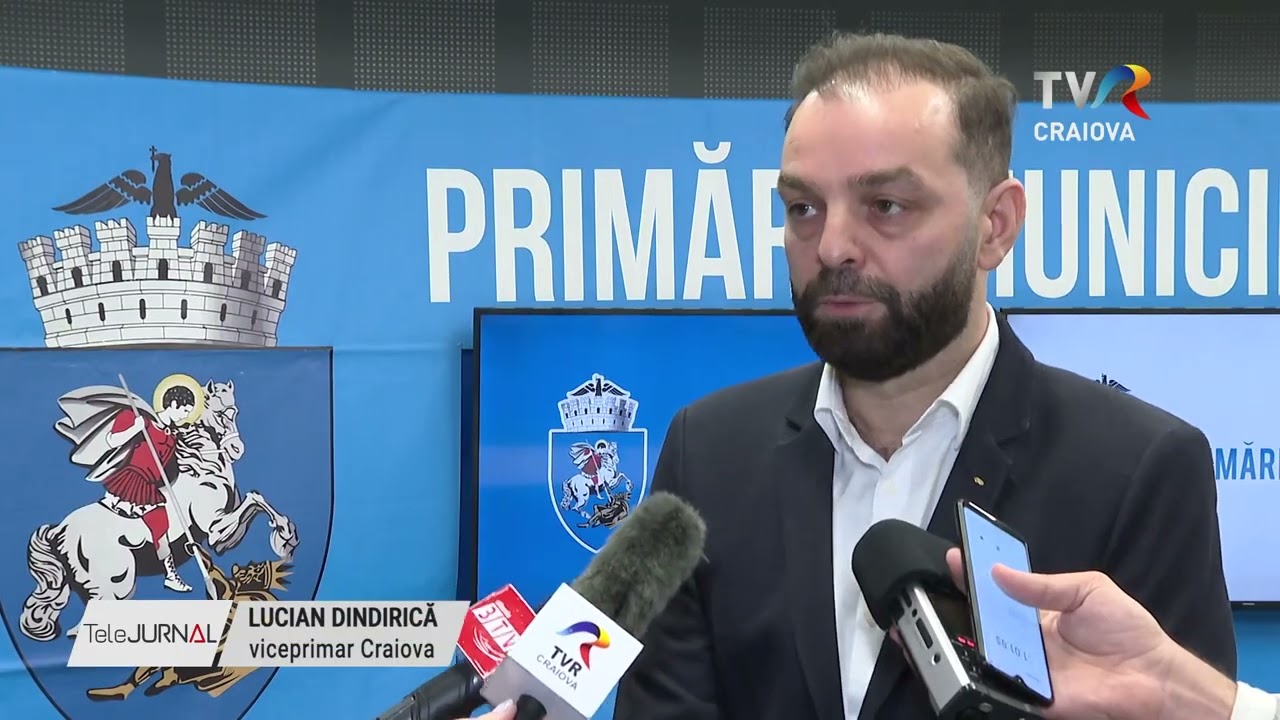 LUCIAN DINDIRICĂ, NOUL VICEPRIMAR AL CRAIOVEI - Stiri - TVR Craiova