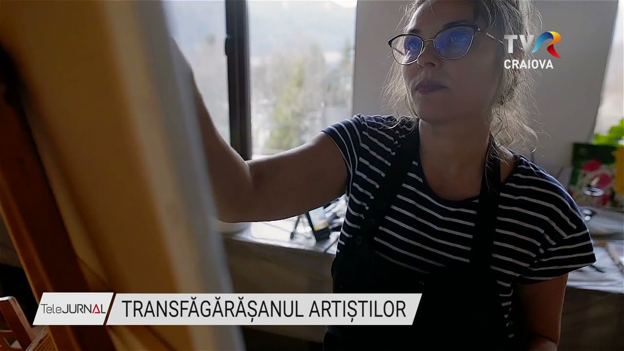 TRANSFĂGĂRĂȘANUL ARTIȘTILOR - Stiri - TVR Craiova