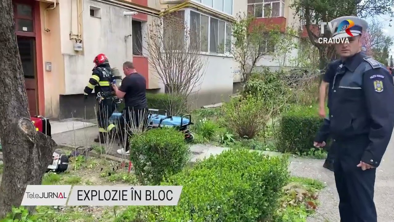 EXPLOZIE ÎN BLOC - Stiri - TVR Craiova