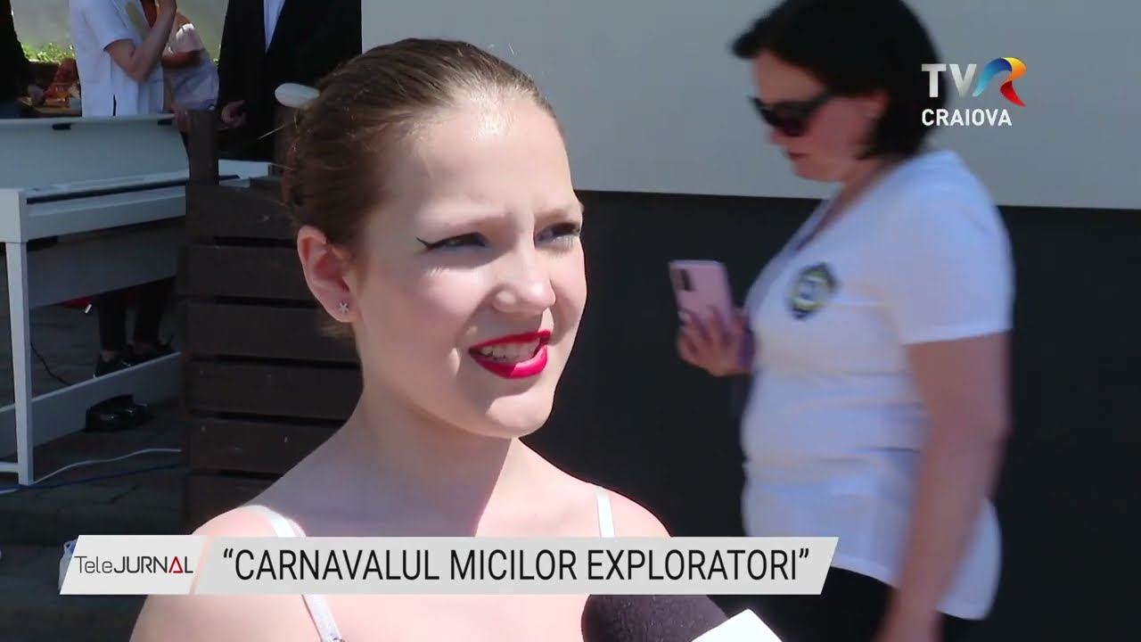 “CARNAVALUL MICILOR EXPLORATORI” - Stiri - TVR Craiova