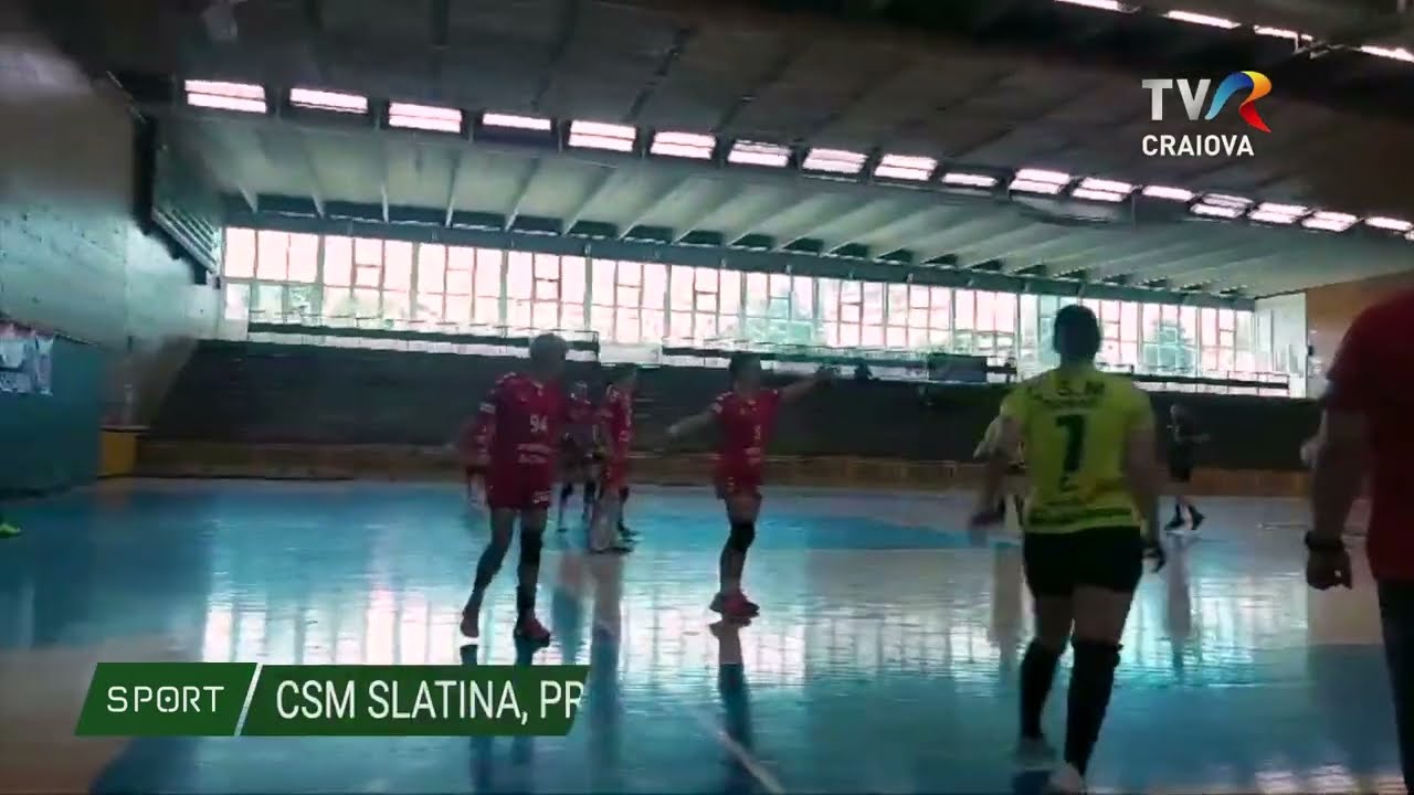 CSM SLATINA, PRIMUL PAS SPRE LIGA FLORILOR - Stiri - TVR Craiova