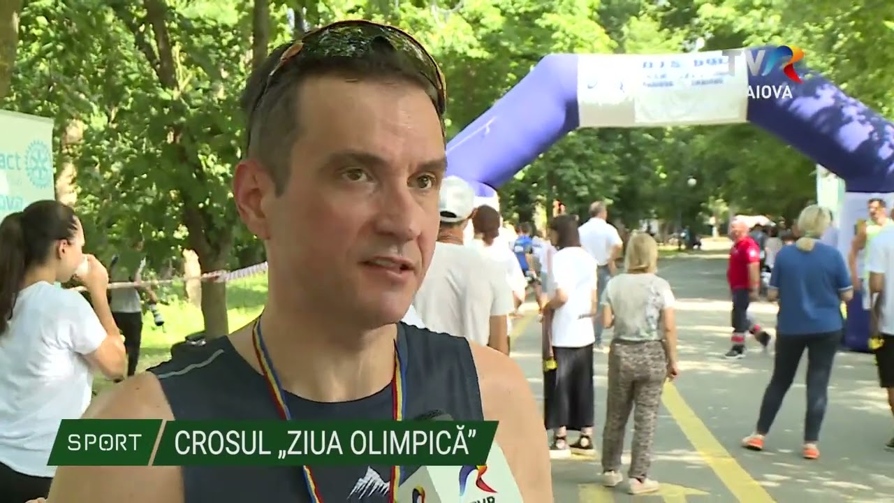 CROSUL „ZIUA OLIMPICĂ” - Stiri - TVR Craiova