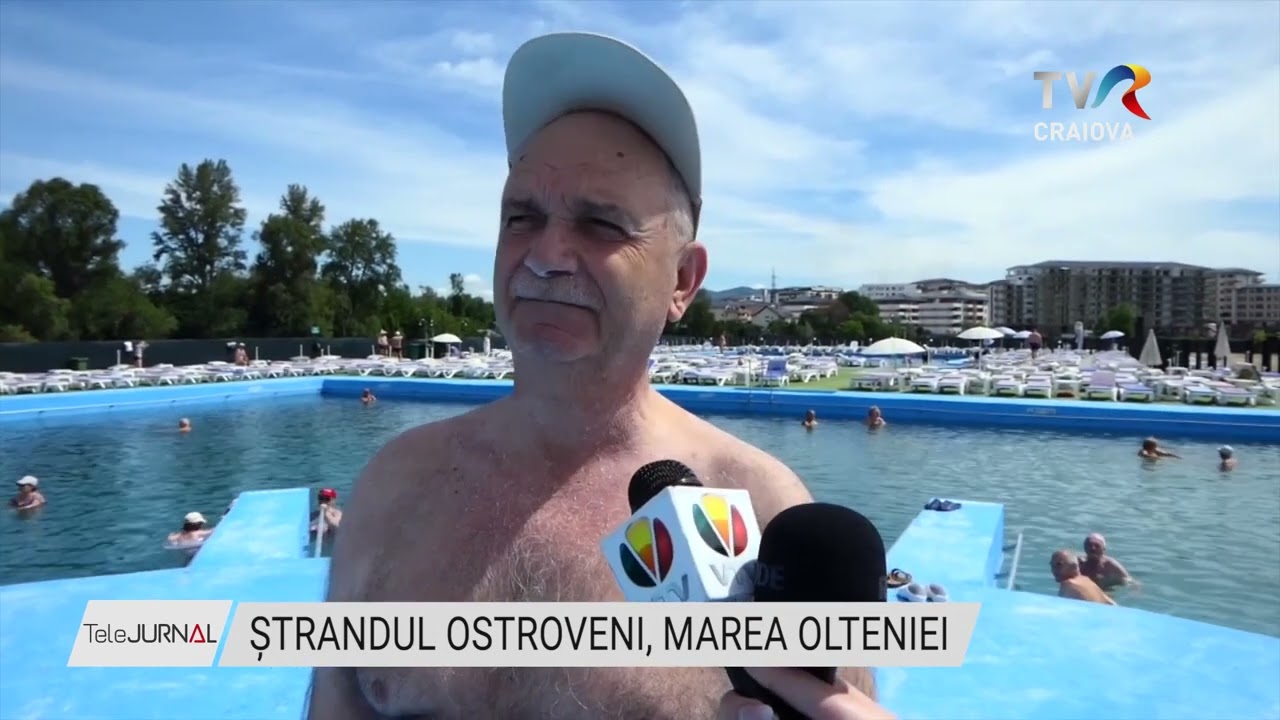 ȘTRANDUL OSTROVENI, MAREA OLTENIEI - Stiri - TVR Craiova