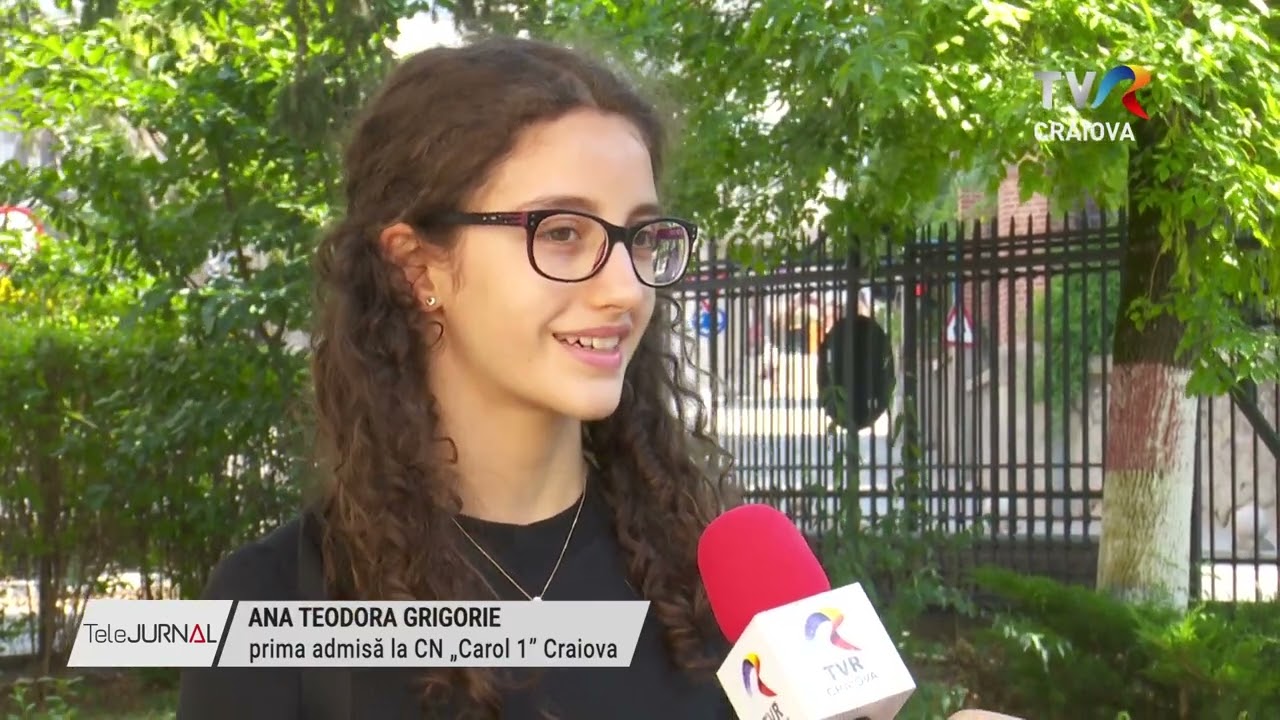 CEI DINTÂI LA LICEE DE TOP DIN CRAIOVA - Stiri - TVR Craiova