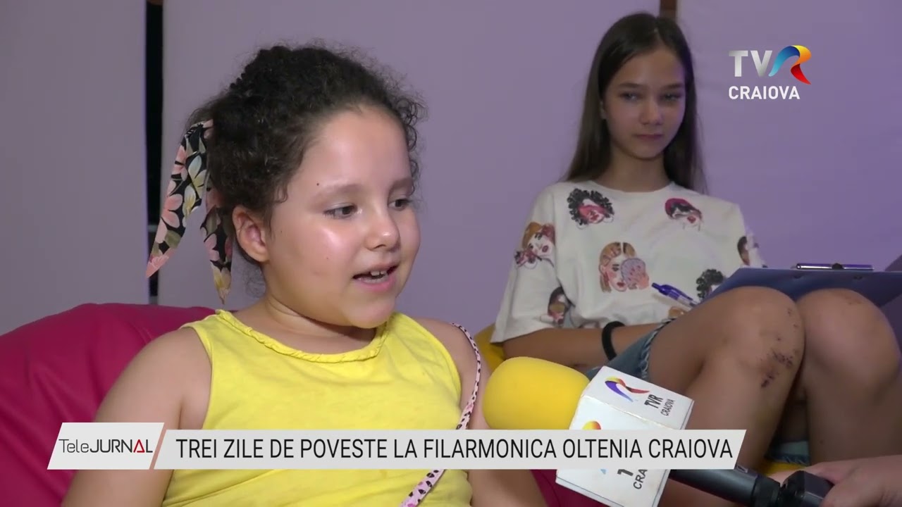 TREI ZILE DE POVESTE LA FILARMONICA OLTENIA CRAIOVA - Stiri - TVR Craiova