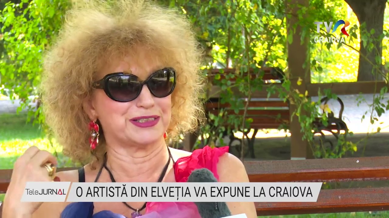 O ARTISTĂ DIN ELVEȚIA VA EXPUNE LA CRAIOVA - Stiri - TVR Craiova