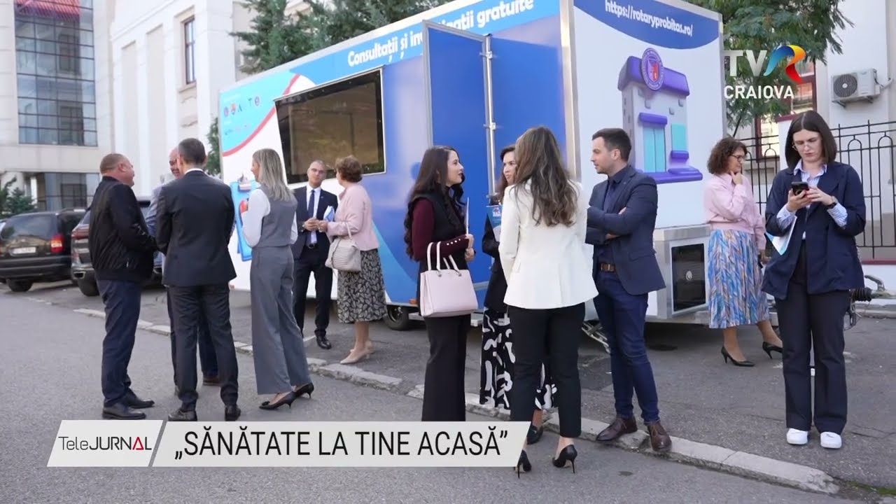 „SĂNĂTATE LA TINE ACASĂ” - Stiri - TVR Craiova