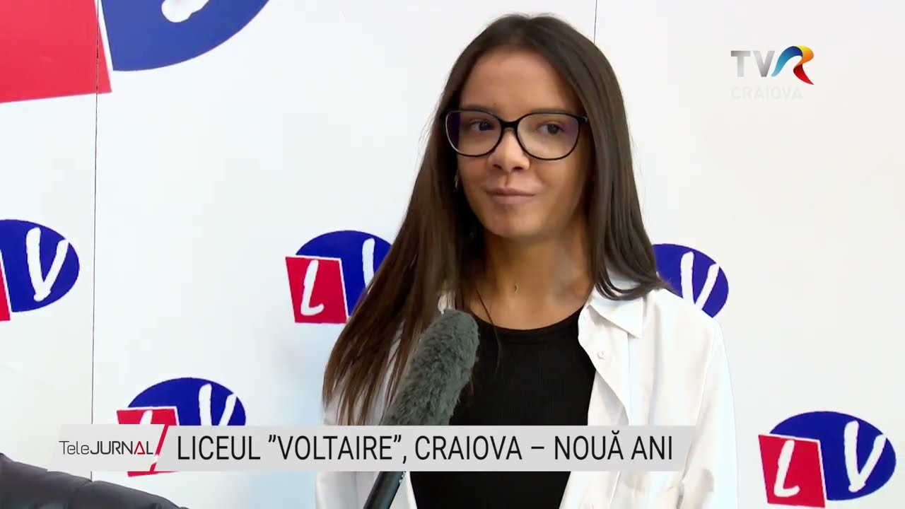 LICEUL ”VOLTAIRE”, CRAIOVA – NOUĂ ANI - Stiri - TVR Craiova