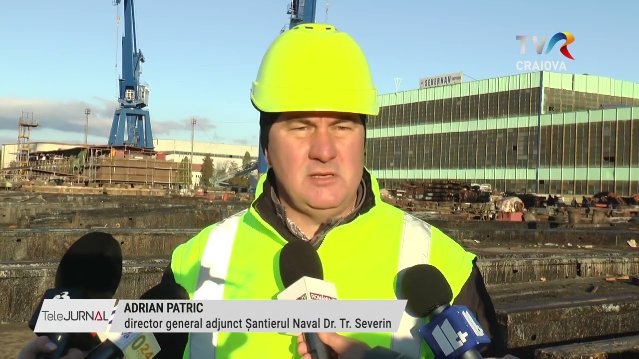 PROIECTE DE ANVERGURĂ LA ȘANTIERUL NAVAL - Stiri - TVR Craiova