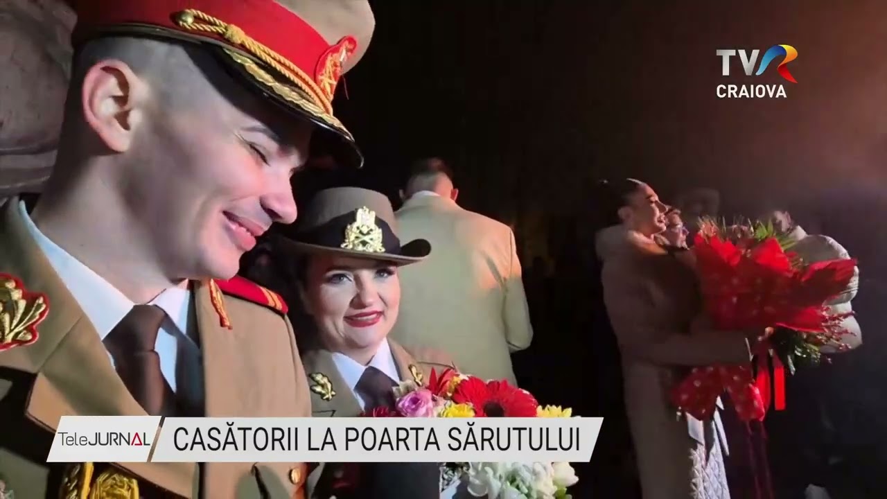 CASĂTORII LA POARTA SĂRUTULUI - Stiri - TVR Craiova