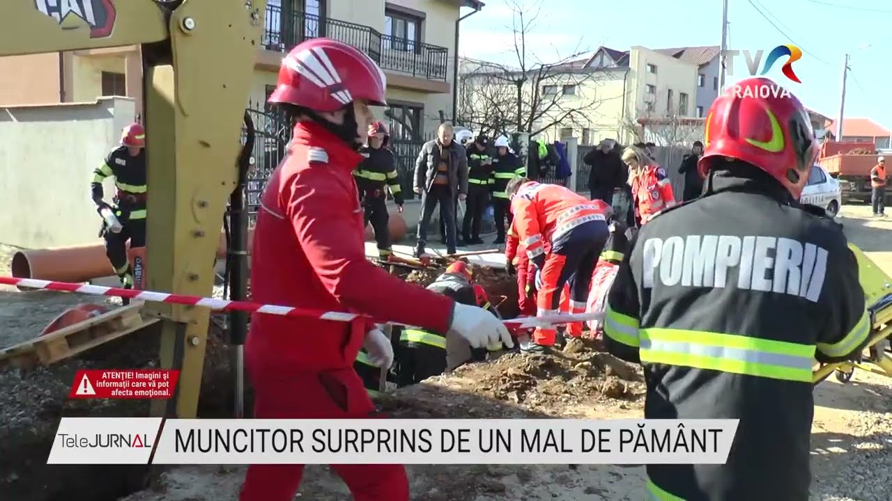MUNCITOR SURPRINS DE UN MAL DE PĂMÂNT - Stiri - TVR Craiova