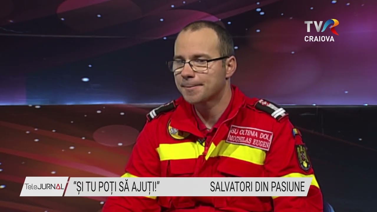 “ȘI TU POȚI SĂ AJUȚI!” SALVATORI DIN PASIUNE - Stiri - TVR Craiova