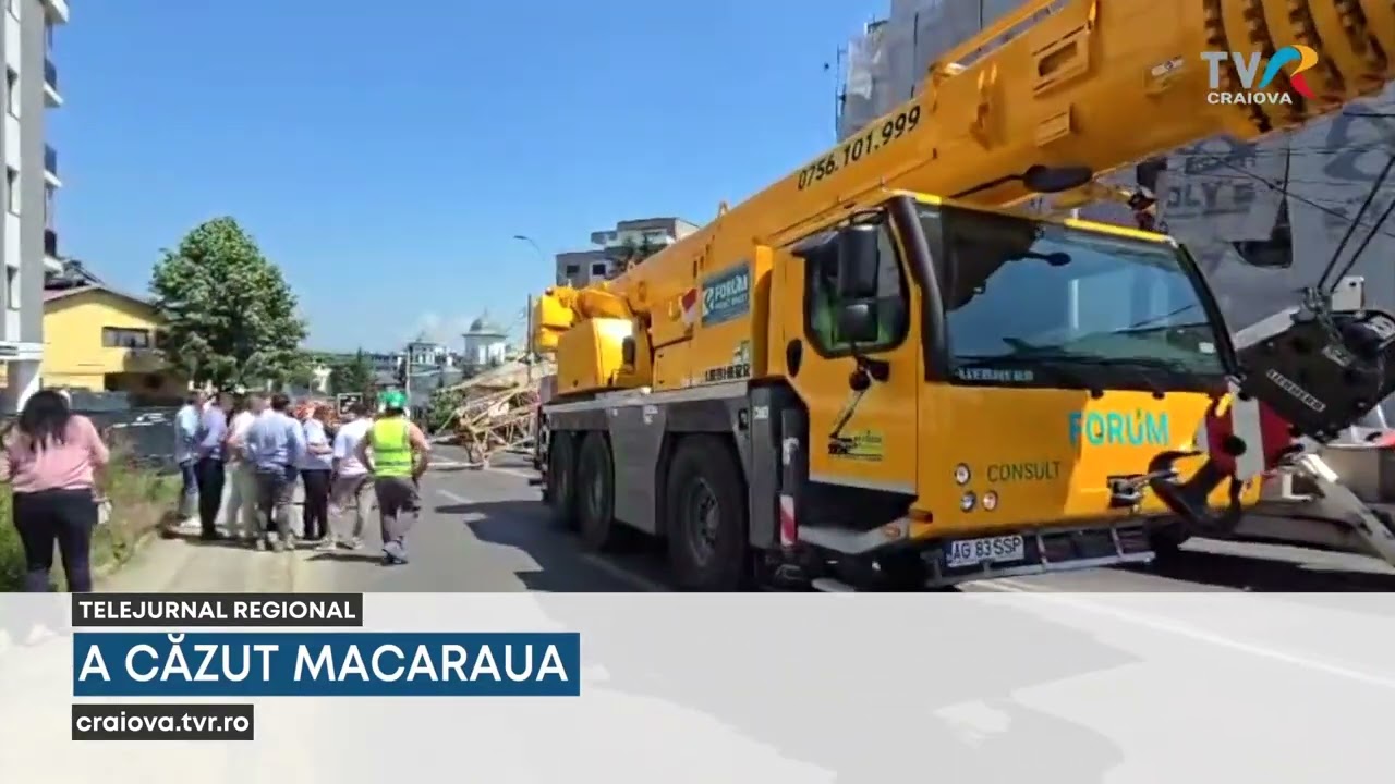A CĂZUT MACARAUA - Stiri - TVR Craiova
