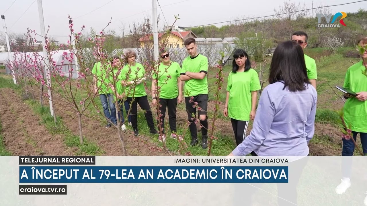 A ÎNCEPUT AL 79-LEA AN ACADEMIC ÎN CRAIOVA - Stiri - TVR Craiova