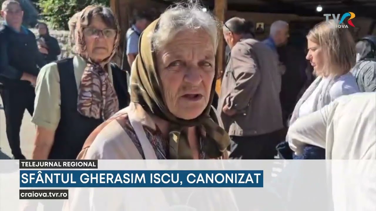 SFÂNTUL GHERASIM ISCU, CANONIZAT - Stiri - TVR Craiova