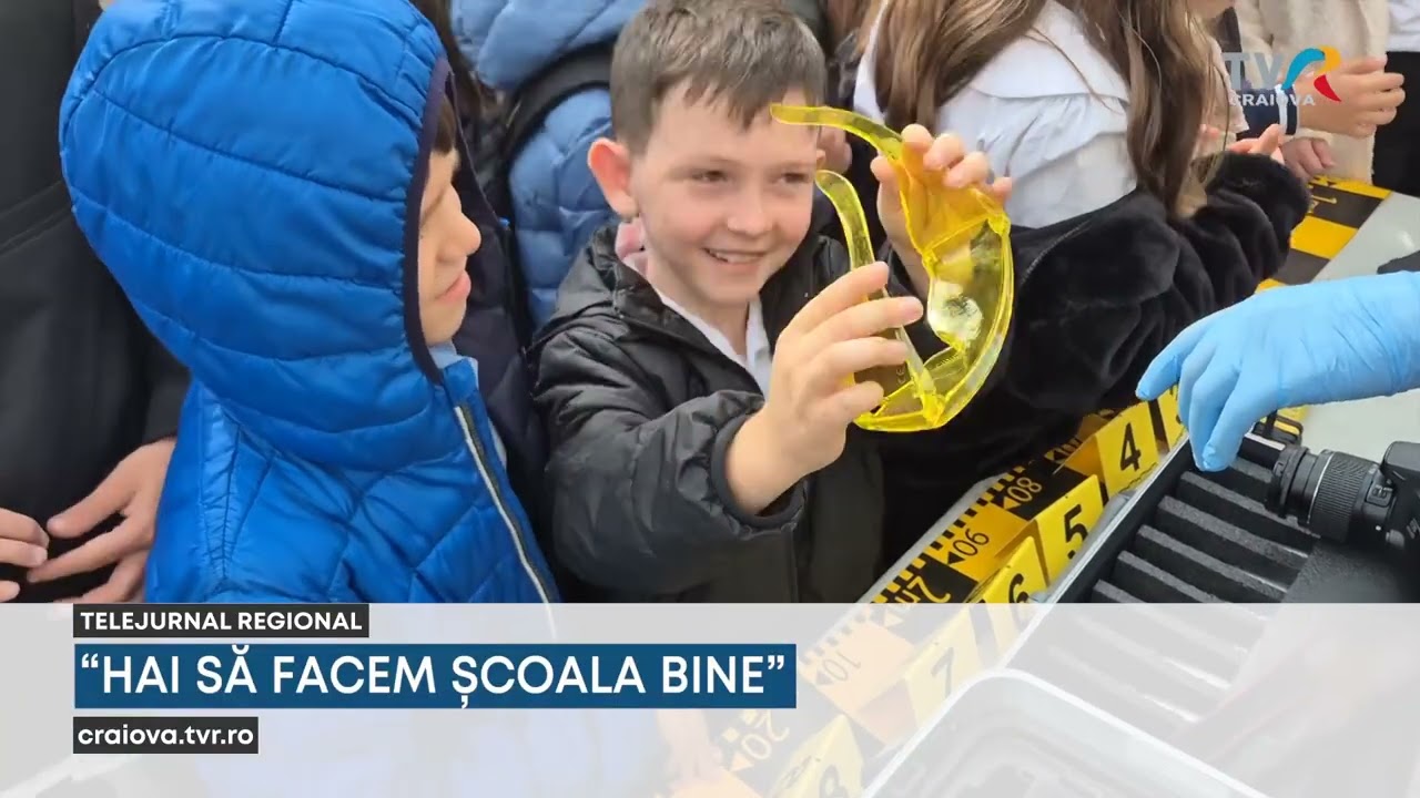 “HAI SĂ FACEM ȘCOALA BINE” - Stiri - TVR Craiova