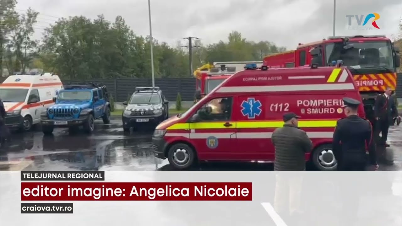 POMPIERII DIN NOVACI AU SEDIU NOU - Stiri - TVR Craiova