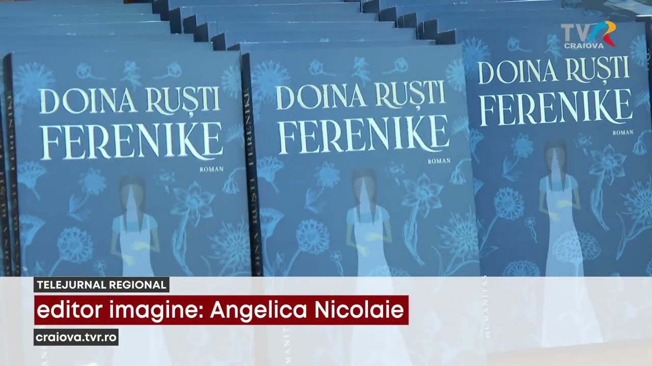 DOINA RUȘTI ȘI-A PREZENTAT ULTIMELE ROMANE LA CRAIOVA - Stiri - TVR Craiova