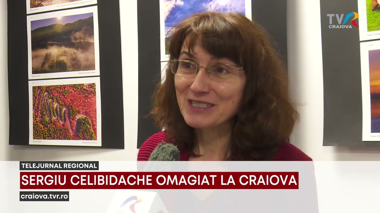 SERGIU CELIBIDACHE OMAGIAT LA CRAIOVA - Stiri - TVR Craiova