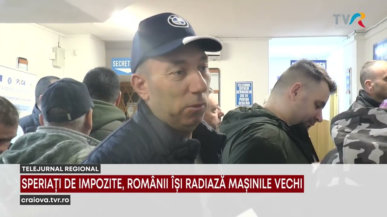 SPERIAȚI DE IMPOZITE, ROMÂNII ÎȘI RADIAZĂ MAȘINILE VECHI - Stiri - TVR ...