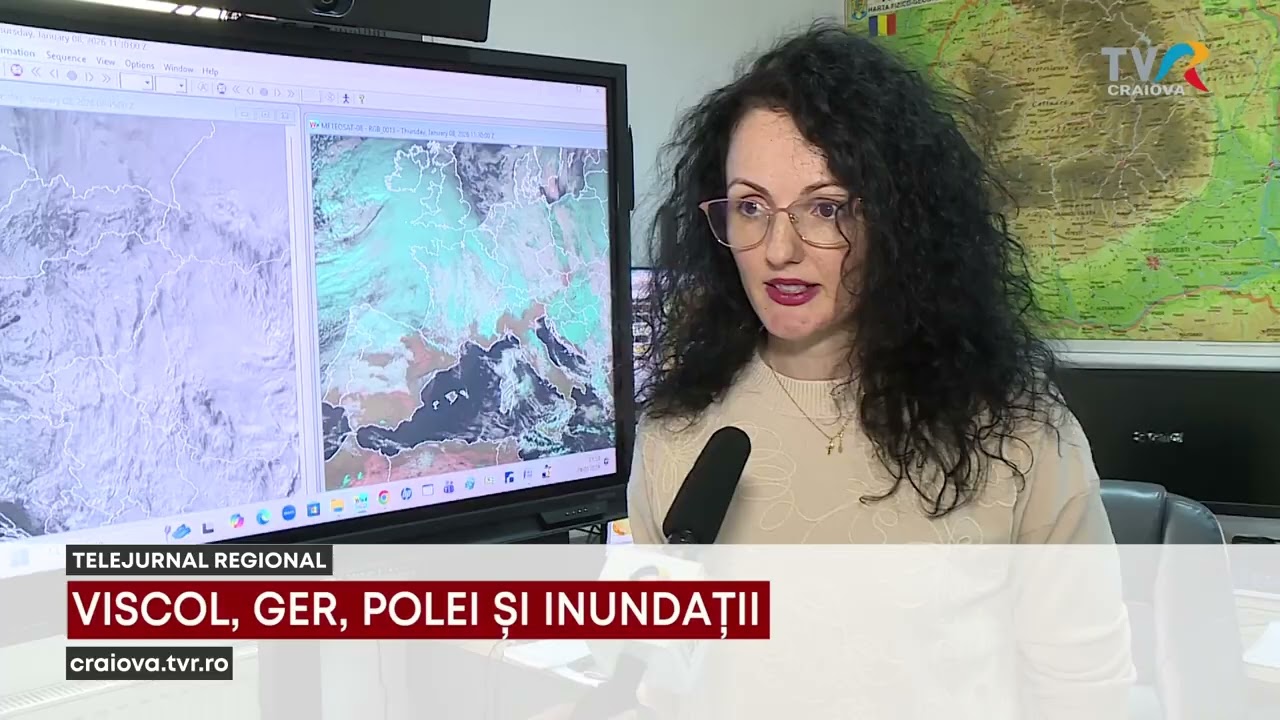 VISCOL, GER, POLEI ȘI INUNDAŢII - Stiri - TVR Craiova